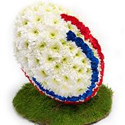 Rugby Tribute - Funeral Flowers Harrow